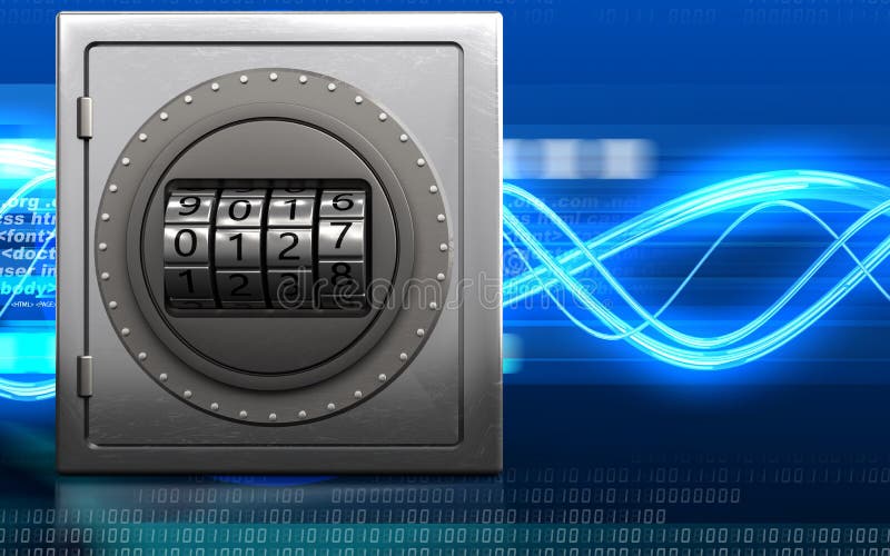 Safe dial stock illustration. Illustration of combination - 26231258