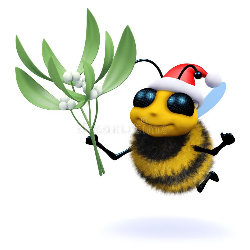 Christmas Bee Stock Illustrations – 1,299 Christmas Bee Stock ...