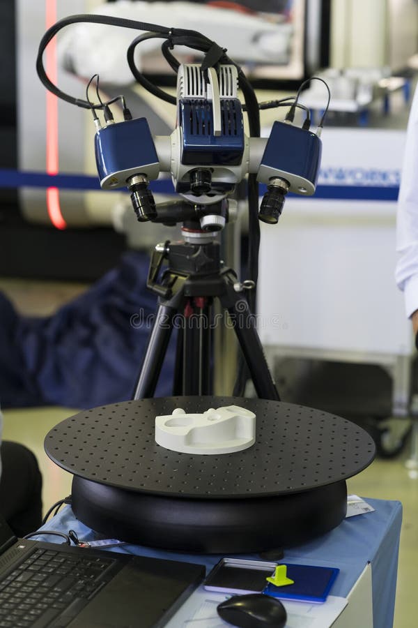 3D scan stock image. Image of verification, precision - 127296415