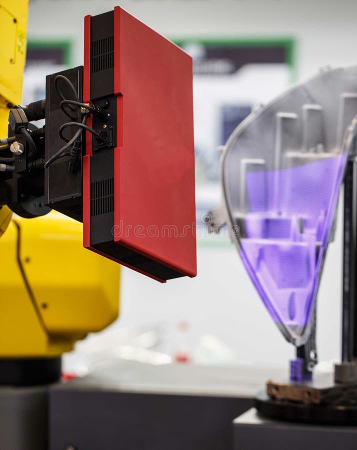3D Scan High Precision Part for Reverse Engineering Stock Photo - Image ...
