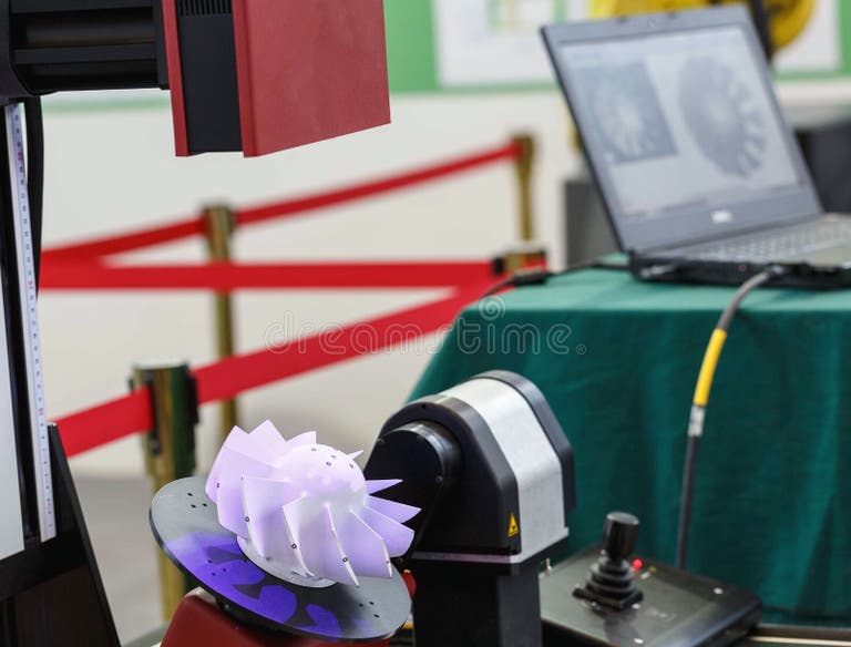 3D Scan High Precision Part for Reverse Engineering Editorial Image ...