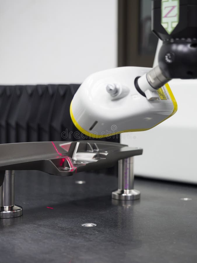 3D Scan High Precision Part for Reverse Engineering Stock Photo - Image ...