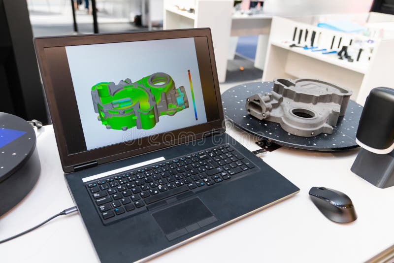 3D Scanner for Reverse Engineering Stock Photo - Image of stereoscopic ...