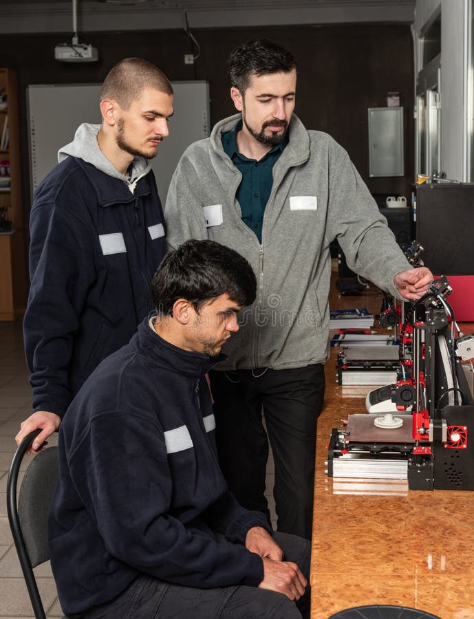 3D Scanning and Printing Training Class Stock Photo - Image of ...