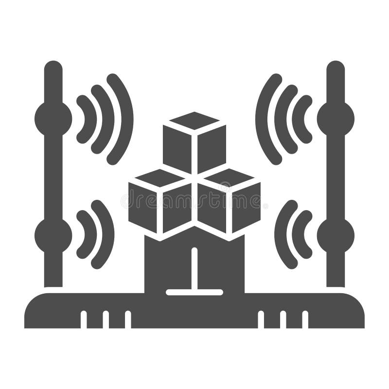 3d Scanning System Line Icon. 3d Cube Scan Vector Illustration Isolated ...