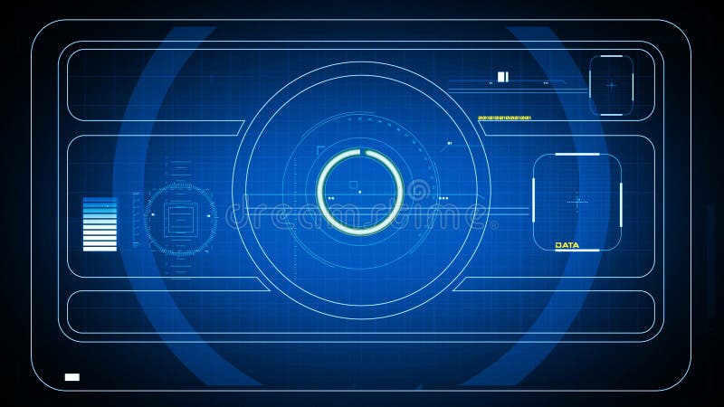 2d SCIFI HUD screen stock illustration. Illustration of glow - 78449684 2d SCIFI HUD screen stock illustration. Illustration of glow - 78449684