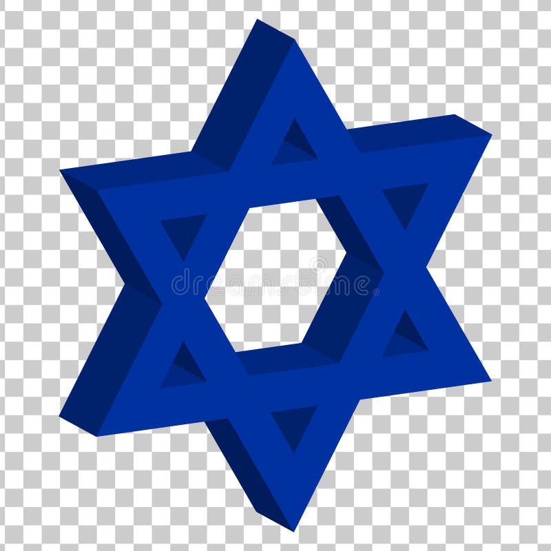 3D Seal of Solomon Star of David for Icon Symbol Logo Design. Stock ...