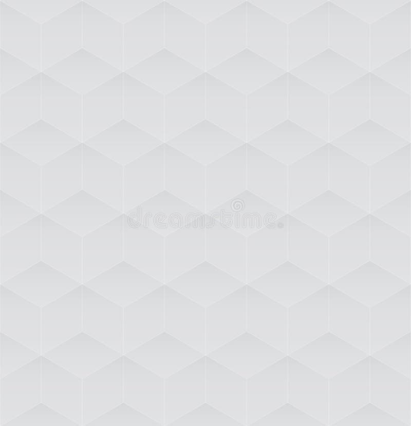 3d Seamless Cube Background Gray Stock Vector - Illustration of light ...