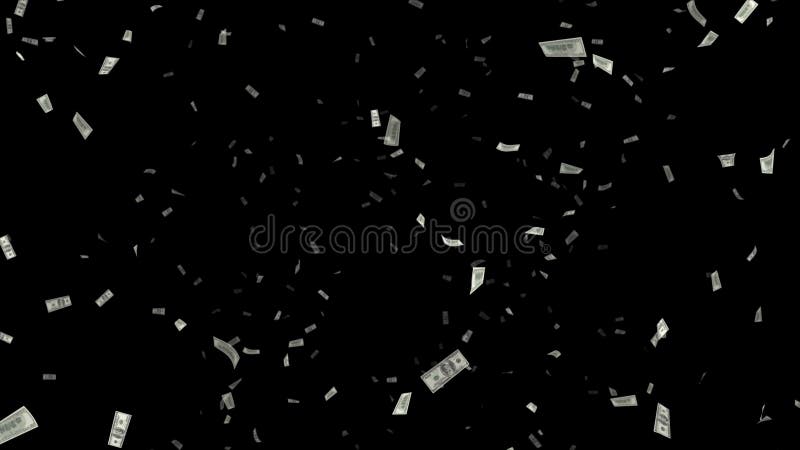 3D Seamless Loop Crypto Currency Money Falling Loopable Digital ...