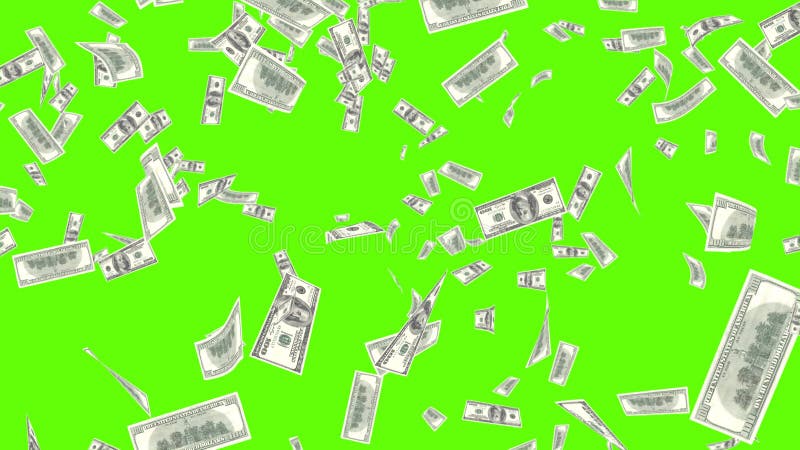 3D Seamless Loop Crypto Currency Money Falling Loopable Digital ...