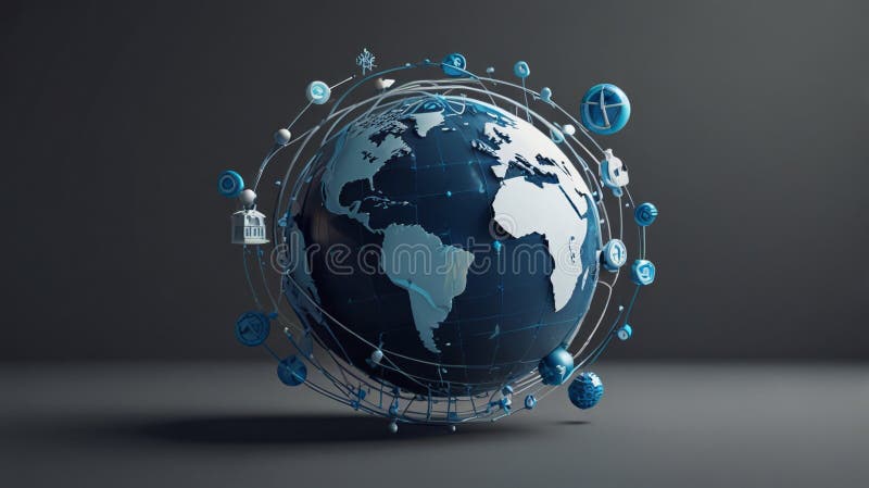 A 3D Search Engine Interface with Floating Holographic Search Bars ...