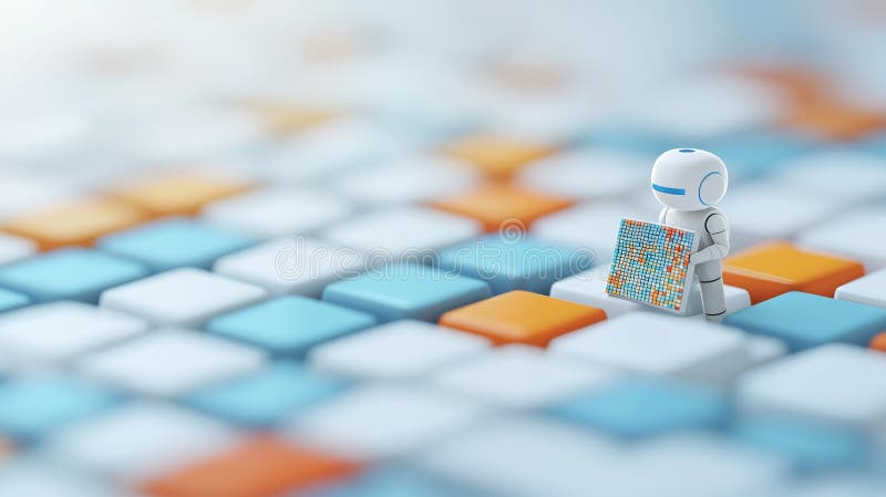 A 3D Search Engine Robot Assembling a Digital Mosaic of Search Results ...