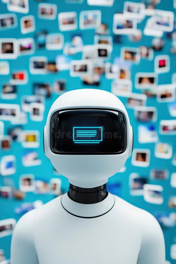 A 3D Search Engine Robot Curating a Gallery of Floating Images and Text ...