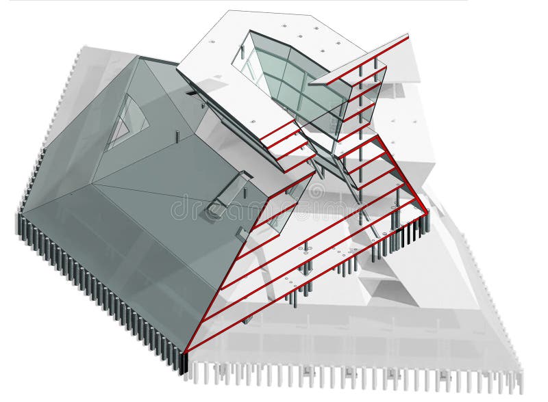 3D section stock illustration. Illustration of draft - 35399124