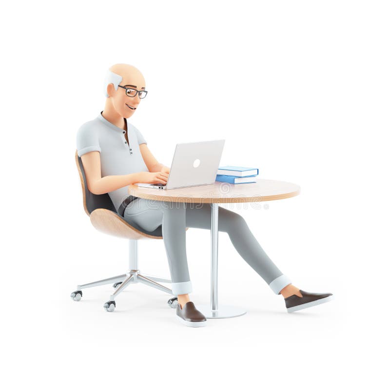 3d White Man Working Stock Illustrations – 3,198 3d White Man Working ...