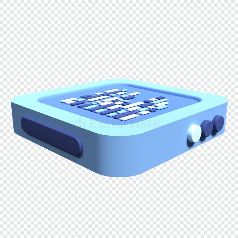 3D Server Icon. Computer Server 3d Render Icon. Cloud Computing Stock ...