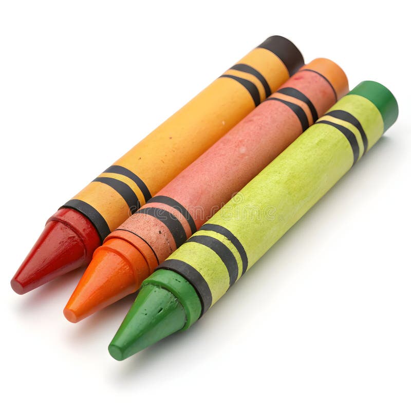 3D crayons stock illustration. Illustration of education - 367956129