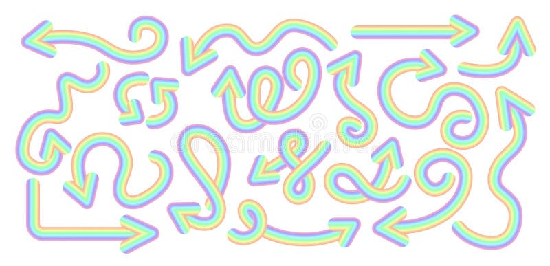 3d Curved Arrows Stock Illustrations – 413 3d Curved Arrows Stock ...