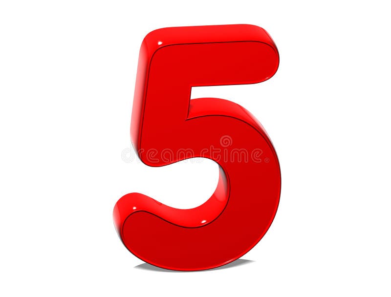 Red Number White Background Stock Illustrations – 91,589 Red Number ...