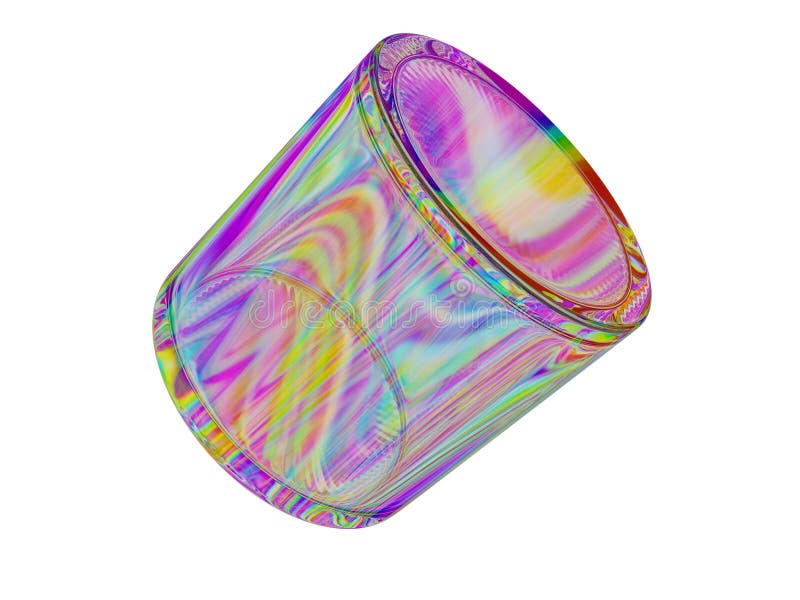 3d Shape, Rainbow Geometric Figure. 3d Render. Stock Illustration ... 3d Shape, Rainbow Geometric Figure. 3d Render. Stock Illustration ...