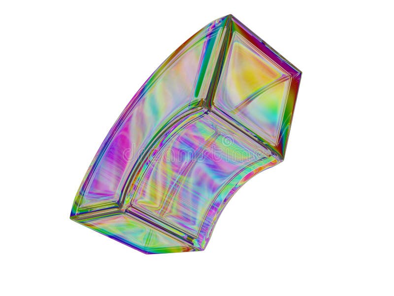 3d Shape, Rainbow Geometric Figure. 3d Render. Stock Illustration ... 3d Shape, Rainbow Geometric Figure. 3d Render. Stock Illustration ...