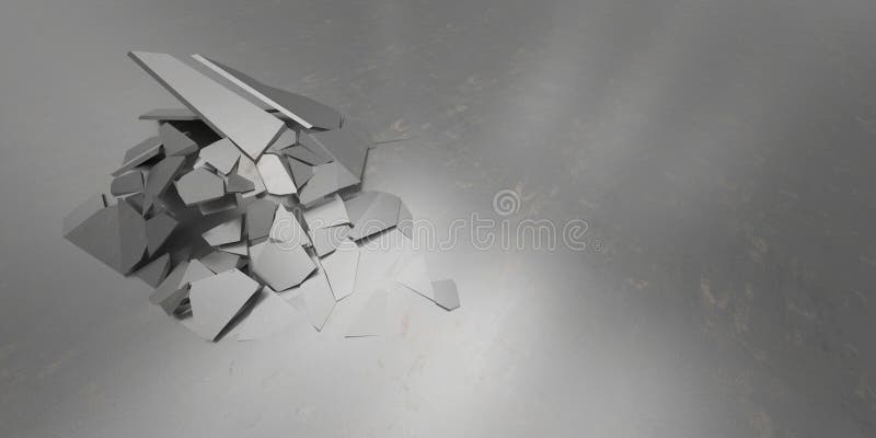 3D Shatter Abstract Wallpaper Background Stock Photo - Image of ...