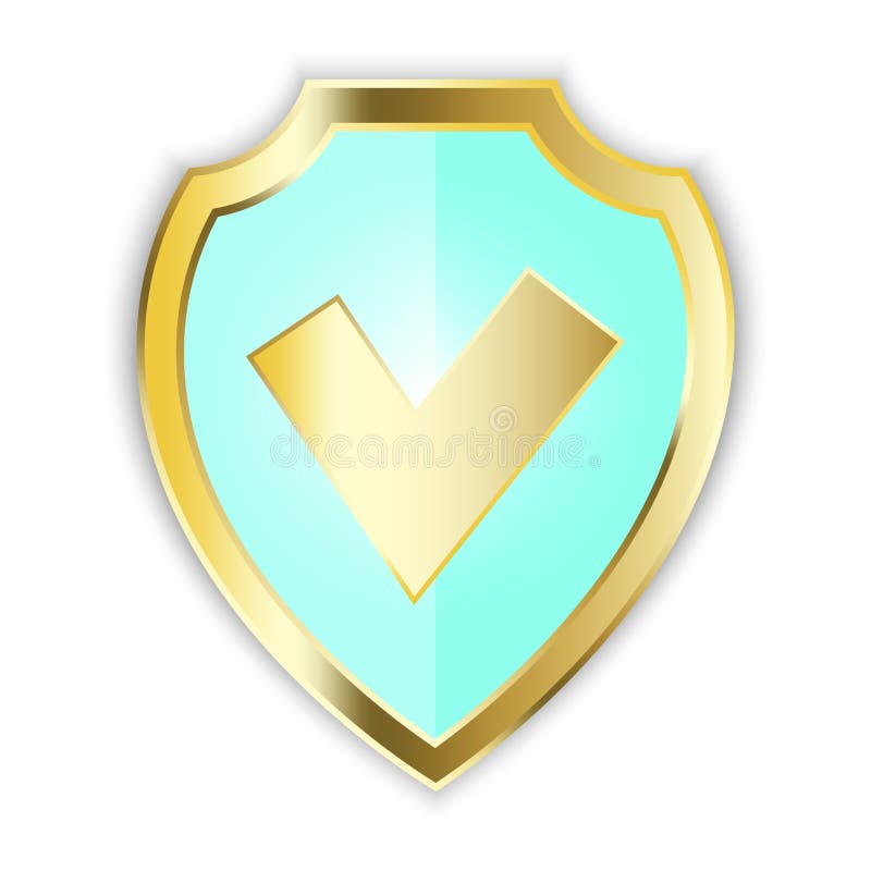 3d Shield with Check Mark. Checklist Icon Symbol. Shield Icon Vector ... 3d Shield with Check Mark. Checklist Icon Symbol. Shield Icon Vector ...