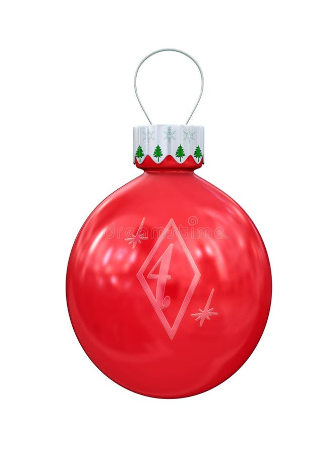 3d shinny christmas ball stock illustration. Illustration of mystery ...