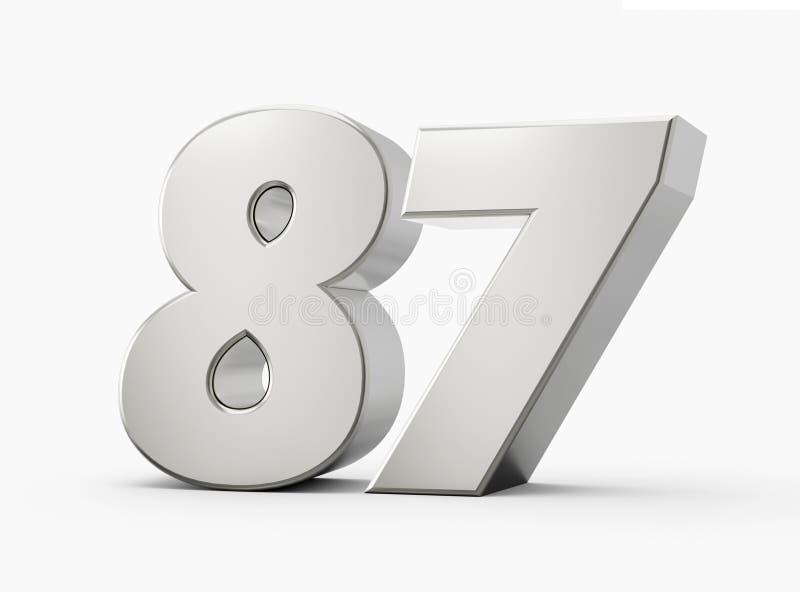Numeral 87 Stock Illustrations – 49 Numeral 87 Stock Illustrations ...