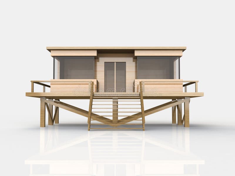 3d simple house model stock photo. Image of cutout, construction - 49221978