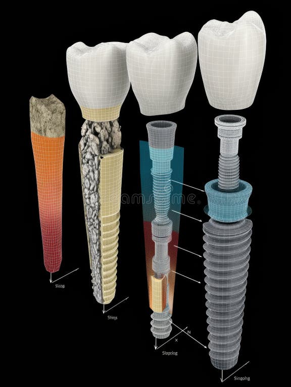 3D Simulation Demonstrating Implant Osseointegration Process through ...