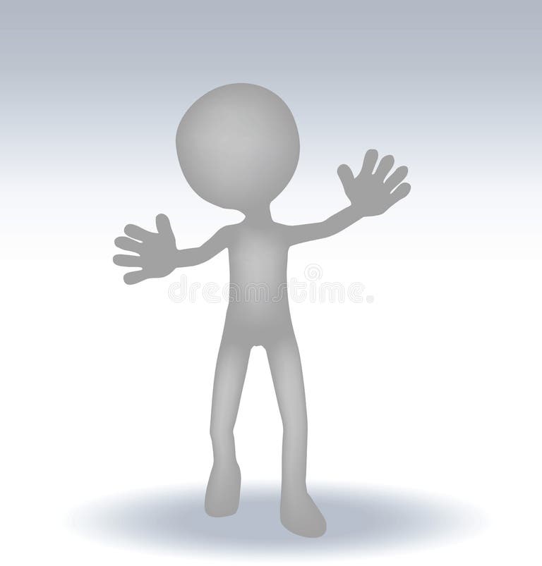 Stick Man Waving Stock Illustrations – 811 Stick Man Waving Stock ...
