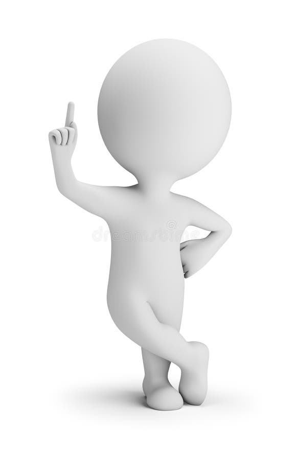 Small People Pointing Up Stock Illustrations – 87 Small People Pointing ...