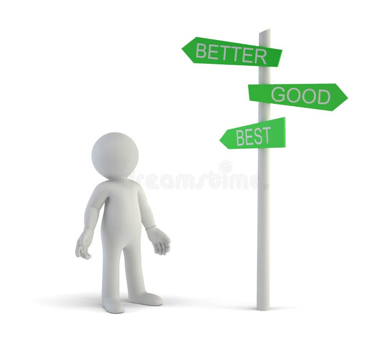 Good Better Best Stock Illustrations – 3,167 Good Better Best Stock ...