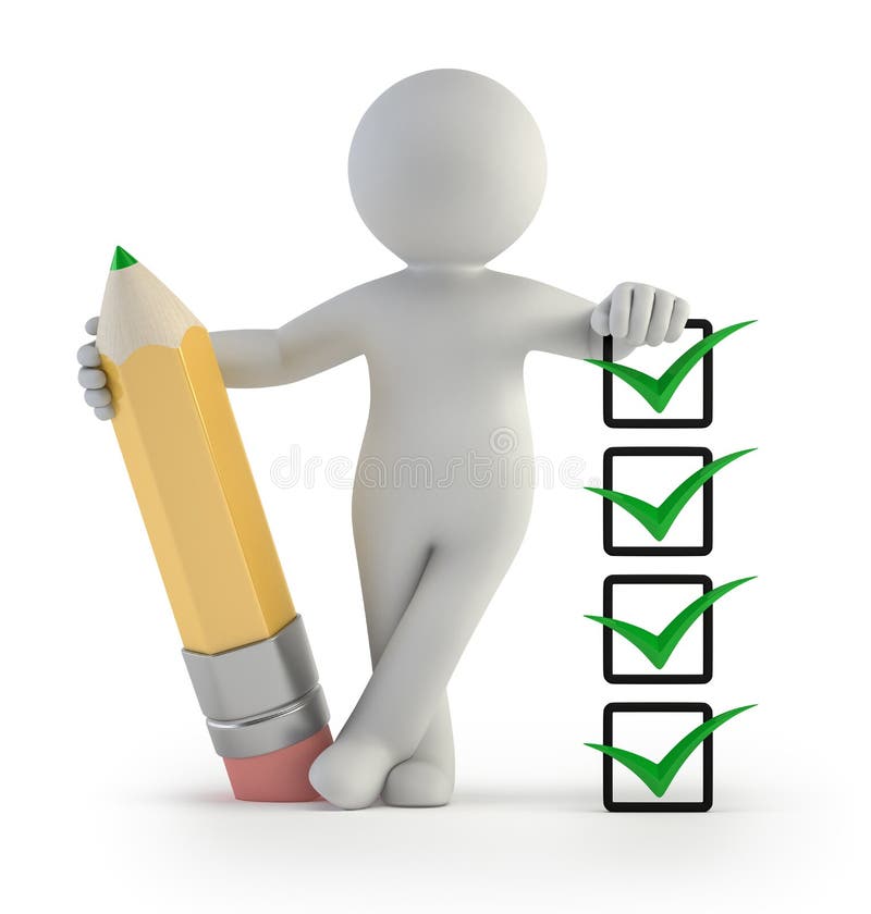 Check list stock illustration. Illustration of illustrations - 26152175