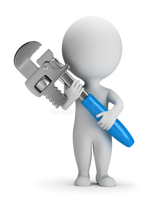 3d Small People Builder Stock Illustrations – 182 3d Small People ...