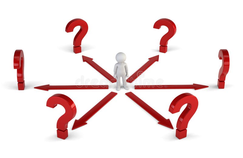 3d Small People Question Stock Illustrations – 613 3d Small People ...