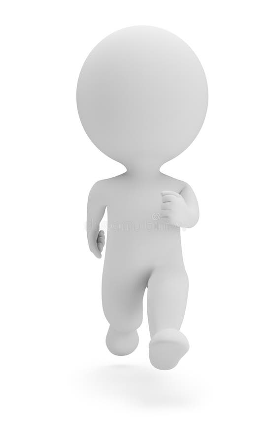 3d Human Running