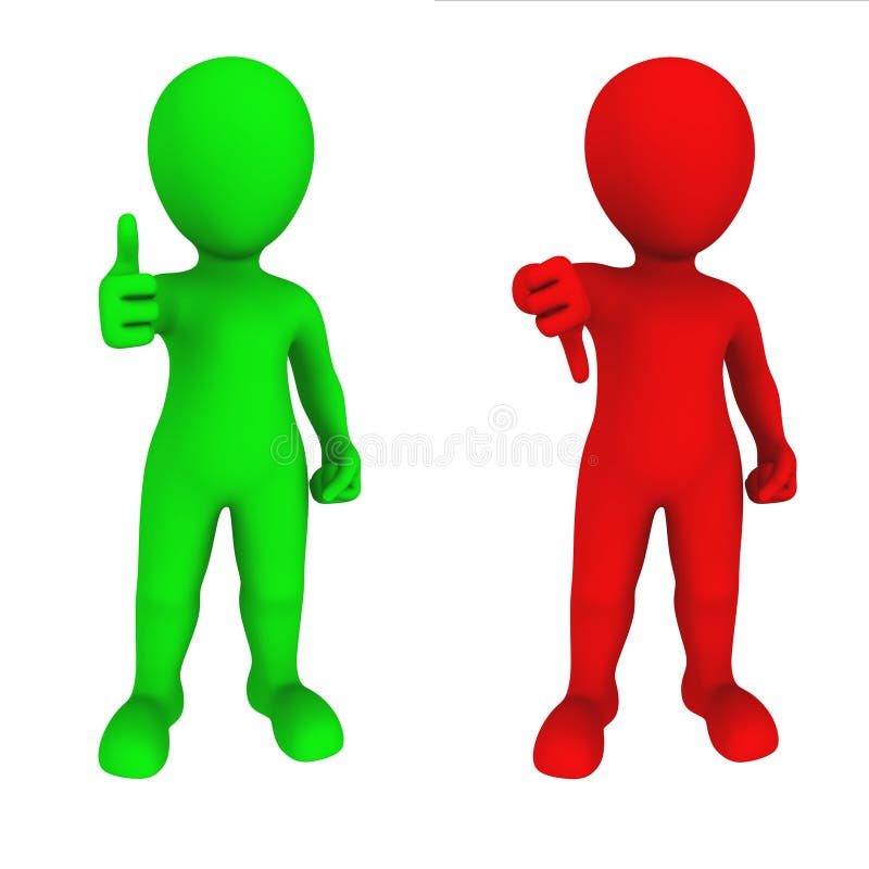 Yes No 3d Man Stock Illustrations – 136 Yes No 3d Man Stock ...
