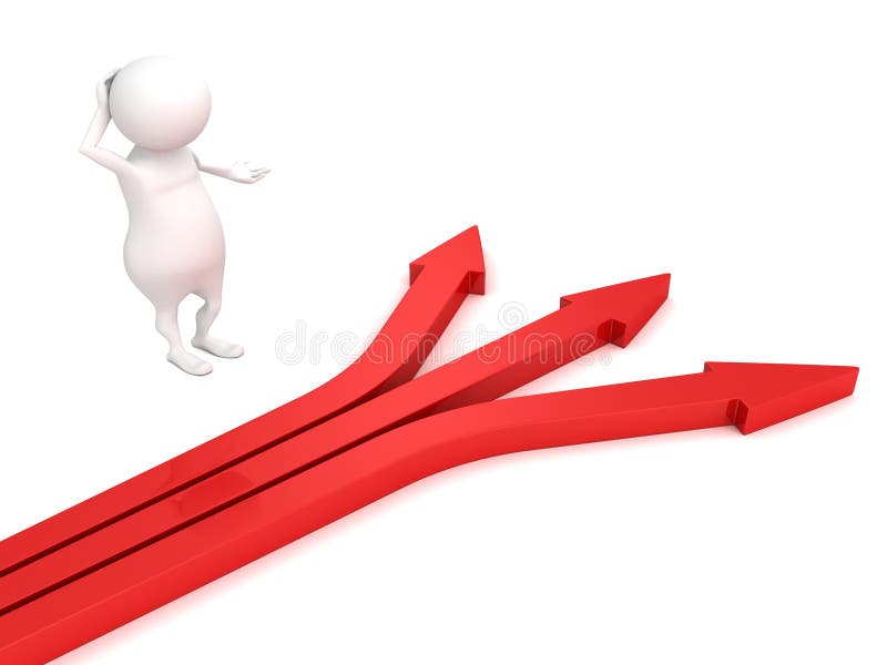 Improve Arrow In Target - Successful Improvement Goal Stock ...