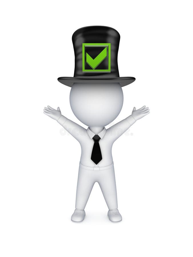 Magic Hat Check Mark Stock Illustrations – 13 Magic Hat Check Mark ...