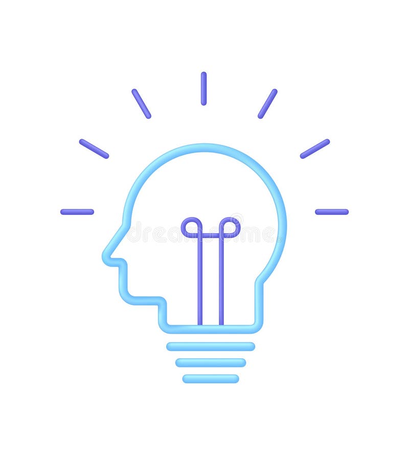 Human Head Logo 3d Stock Illustrations – 1,498 Human Head Logo 3d Stock ...