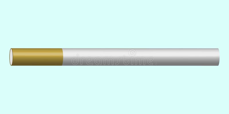 3D Smoking cigarette stock vector. Illustration of cute - 85317310