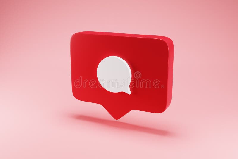 Notification with Clipping Path Stock Illustration - Illustration of ...