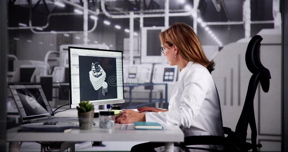 3D Software Engineer: Design, Develop Stock Illustration - Illustration ...