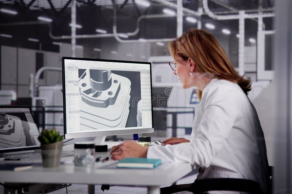 3D Software Engineer Developing Computer Engineering Stock Image ...