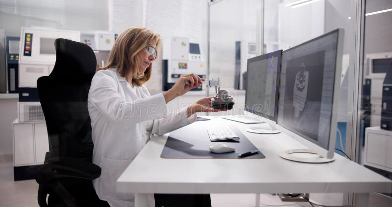 3D Software Engineer Developing Computer Engineering Stock Photo ...