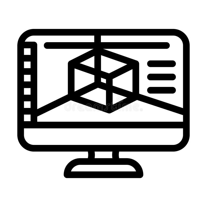 Software Engineer Line Icon Stock Illustrations – 1,296 Software ...