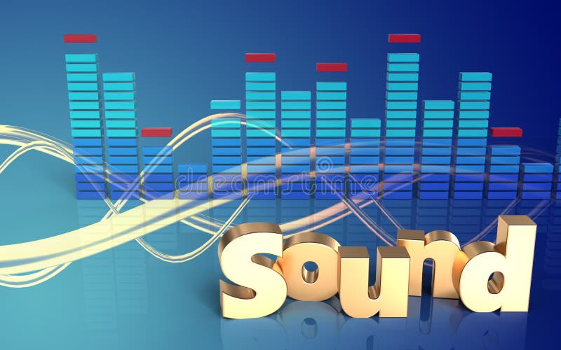 Sound sign stock illustration. Illustration of loudness - 14130690