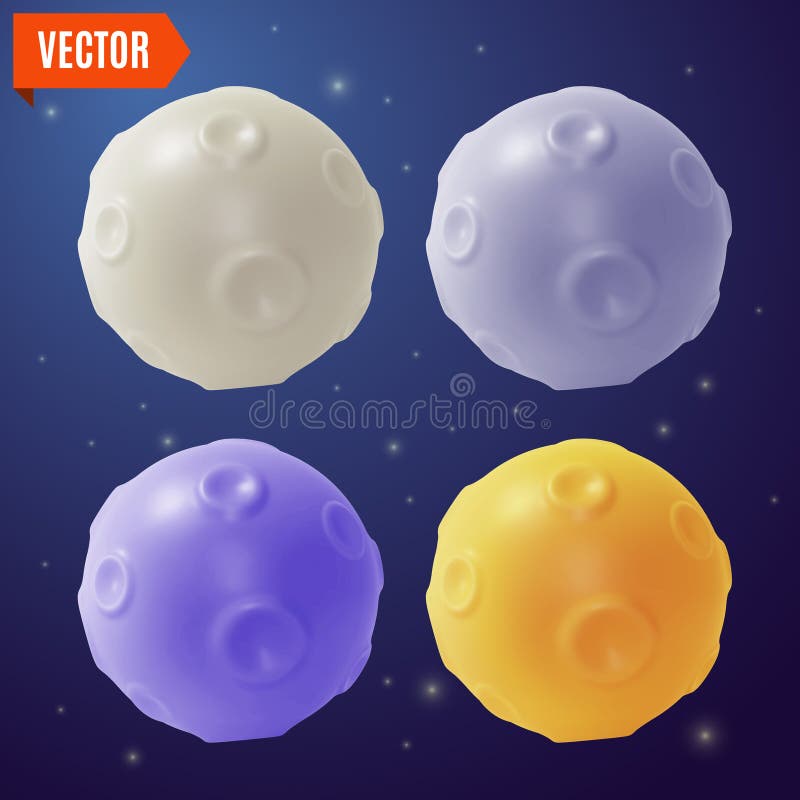 Different Color Background Decorated. Stock Illustration - Illustration ...